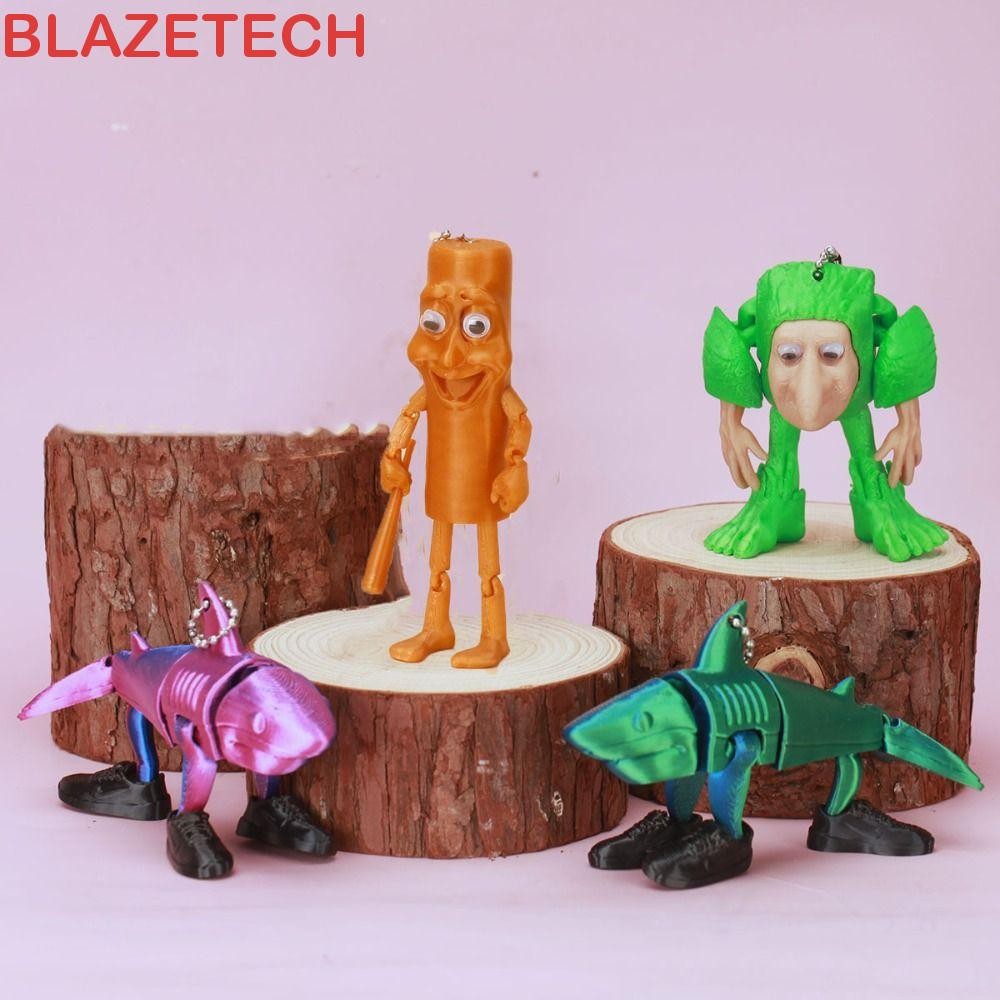 BLAZETECH Shan Hai Jing พวงกุญแจตัวละคร, Creative 3D พิมพ์ของเล่น Tung ...