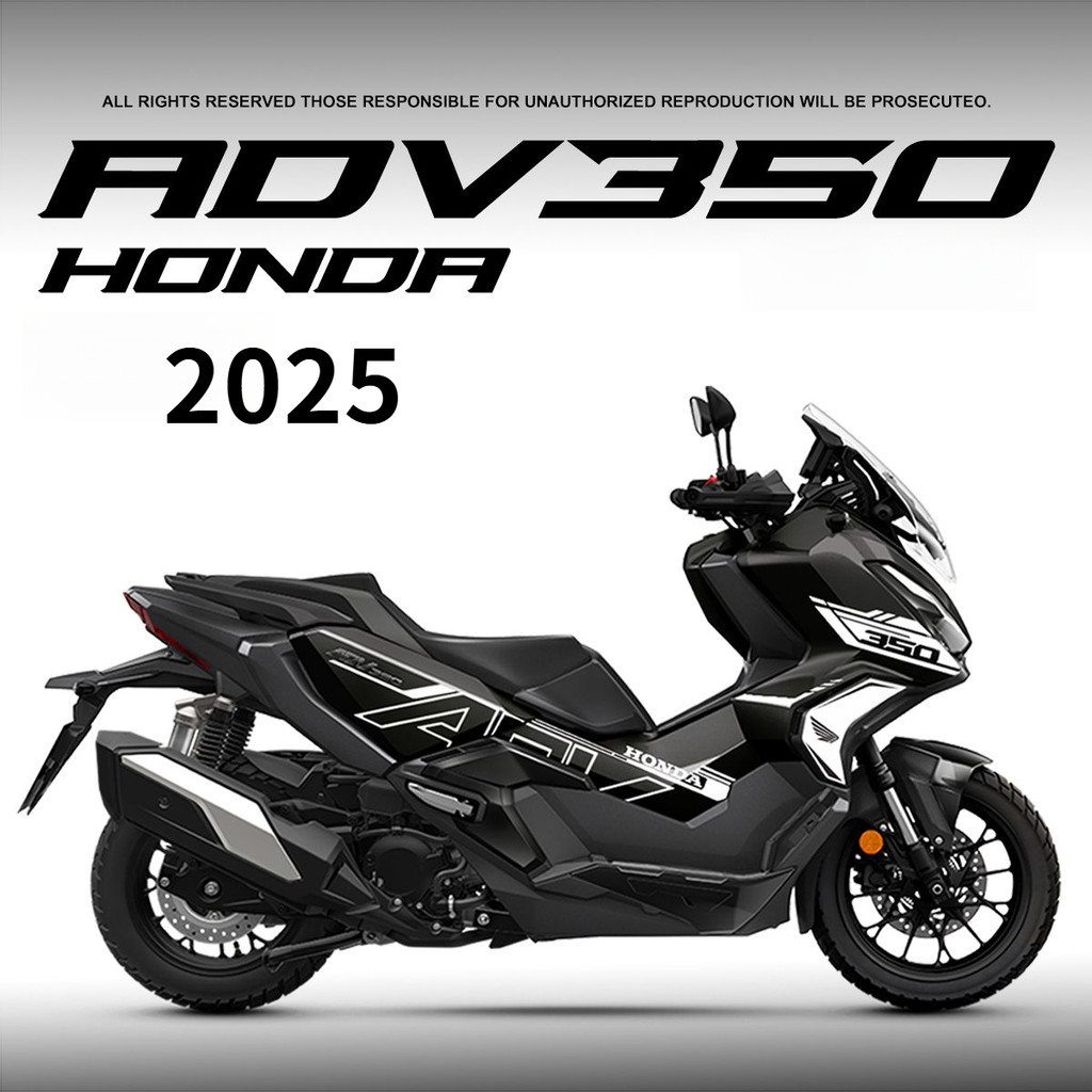 HONDA scooter film, ADV350 body decoration protection sticker, ADV-350 ...