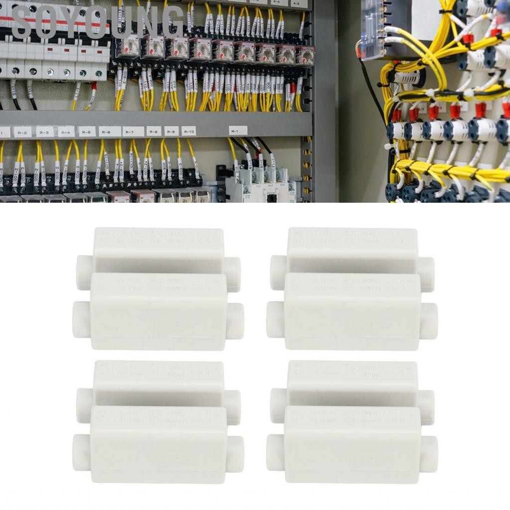 Soyoung 4 ชิ้น Splice Terminal Block 1000 V 100A 2.5-16 มม. ² ลวด ...