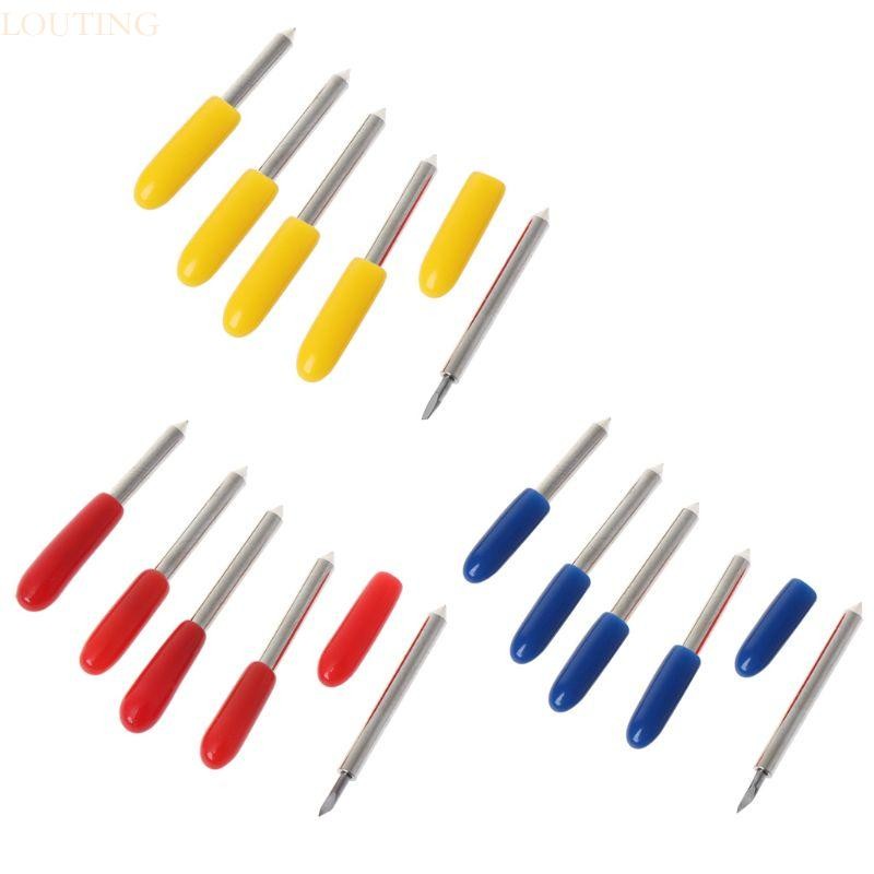 Louting 5 ชิ้น 30° 45° 60° องศาใบมีดตัดพล็อตเตอร์สําหรับใบมีดตัดไวนิล ...