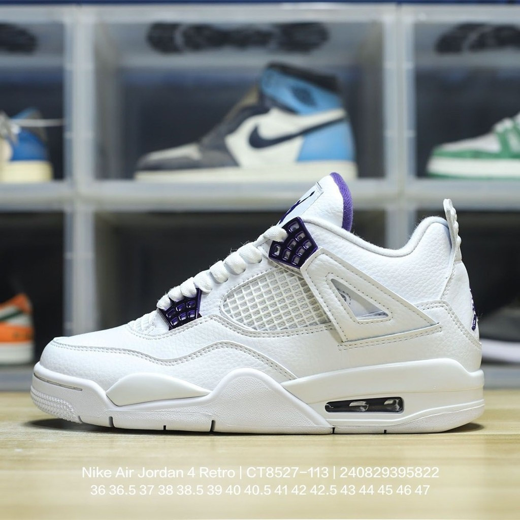 Nike Air Jordan 4 RETRO OG AJ4 Generation Retro Casual Sports รองเท้า ...