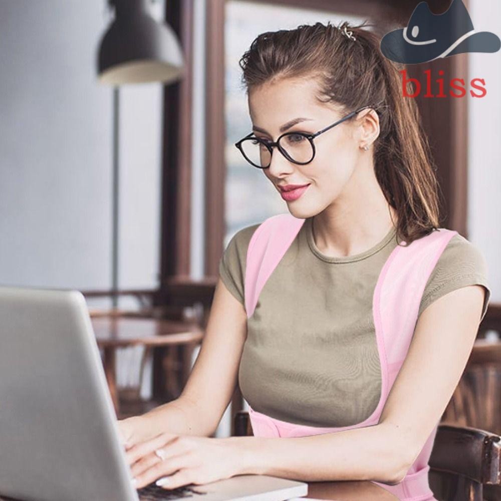 Bliss กระดูกสันหลังแก้ไขท่าทางรัดตัว, Breathable ปรับกลับท่าทาง Corrector Corset, พยุงหลังสบาย ...