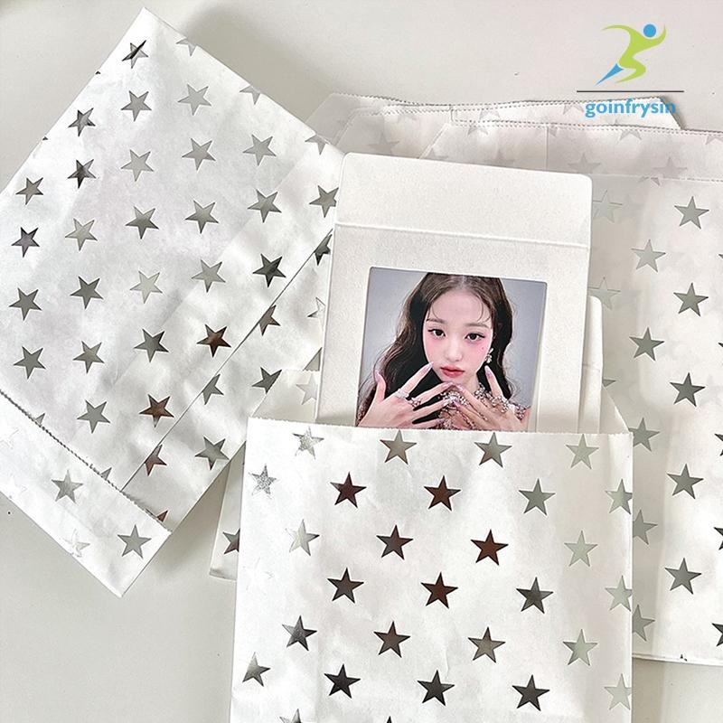 [DI] 10 ชิ้น Ins สไตล์ Simple Silver High Grade Star Hot Silver Paper ...