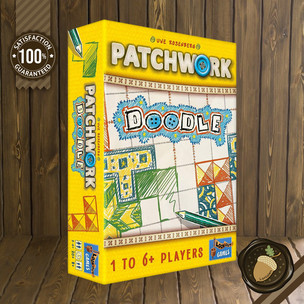 [Clearance Sale ราคาพิเศษ] Patchwork Doodle Board Game บอร์ดเกม | Shopee Thailand