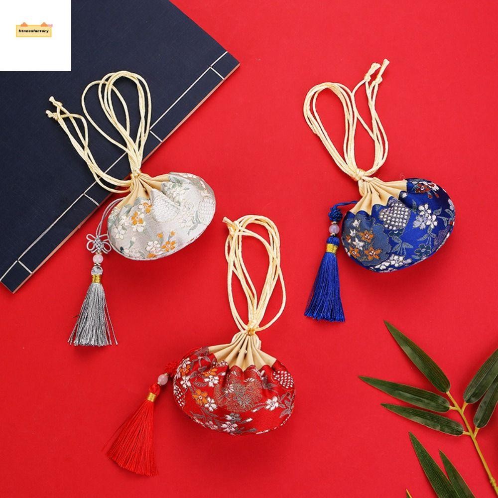 Fitnessfactory กระเป๋าเก็บสไตล์จีนอเนกประสงค์แขวนตกแต่งที่ละเอียดอ่อน ...