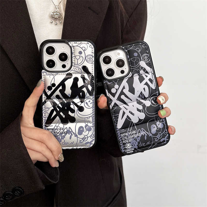 รูปแบบยี่ห้อลงเสื้อแจ็คเก็ตเคสโทรศัพท์สําหรับiphone 11 12 13 14 15 16 ...