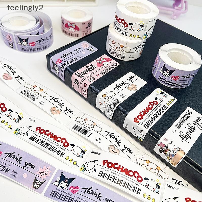 {HotJan} 120 ชิ้น/ม้วน DIY ตกแต่ง Sanrio ใบเสร็จรับเงินสติกเกอร์การ์ตูน ...