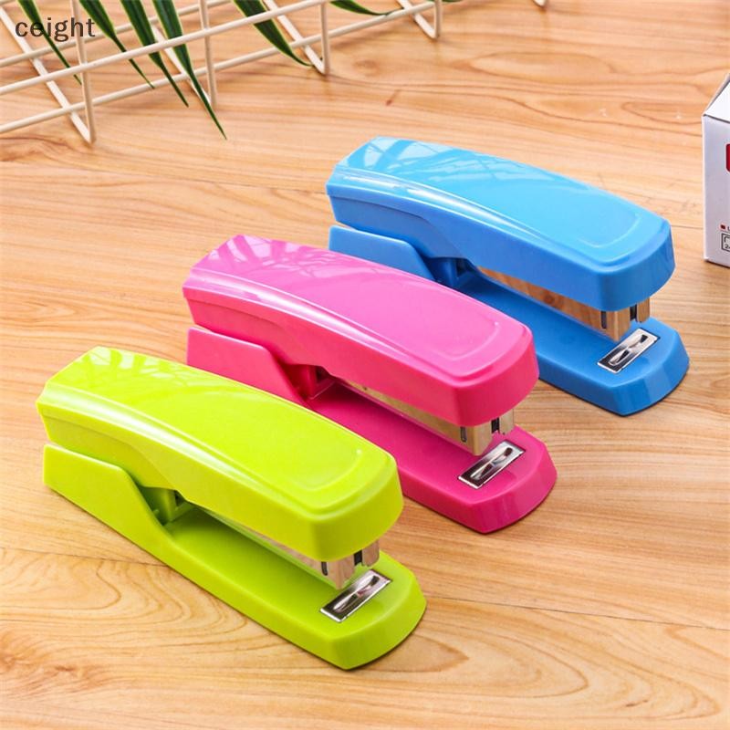 [ceight] เครื่องใช้สํานักงาน เครื่องเย็บกระดาษสี 24/6 เครื่องเย็บกระดาษปกติ Staple Machine ...