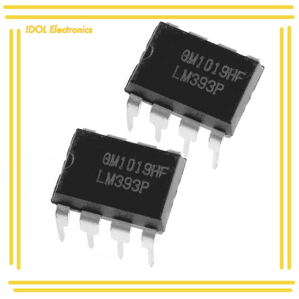 ราคาถูก! (2ตัว /5ตัว) ไอซี LM393 LM358 LM741 TL072 DIP8 LM324 TL074 ...