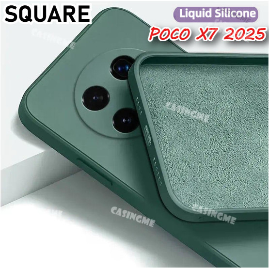 สําหรับ POCO X7 2025 Square Liquid สําหรับ POCO X7 X7Pro PocoX7 PocoX7Pro ProX7 7X X 7 Pro 4G 5G ...