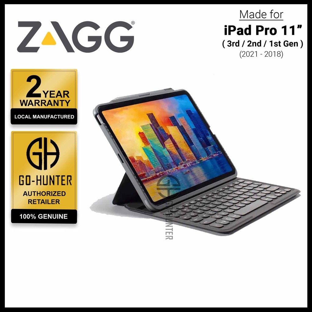 Zagg Pro Keys สําหรับ iP@d Pro 11" (3rd / 2nd / 1st Gen ) ( 2022 - 2018 ...