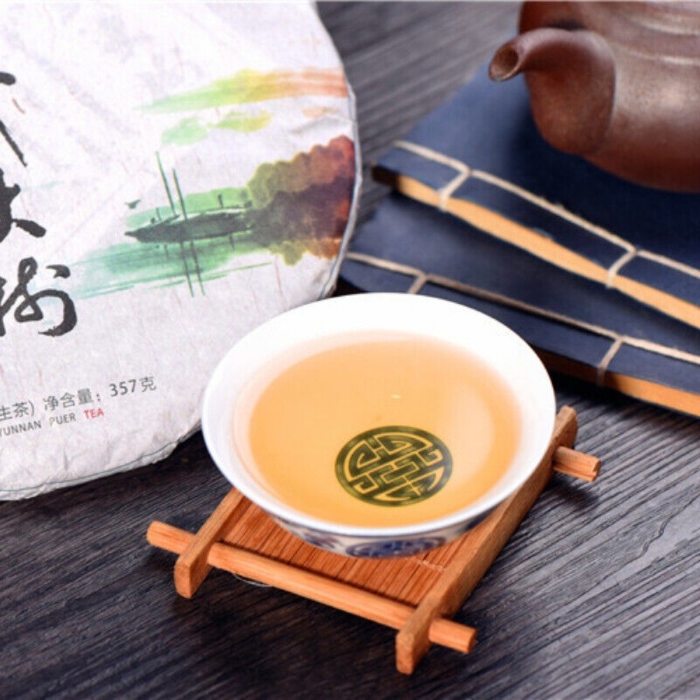 ชาเขียวจีน 357g ชายูนนาน Pu-Erh Yiwu ต้นไม้ใหญ่ Puer ชาเค้กของขวัญชา | Shopee Thailand