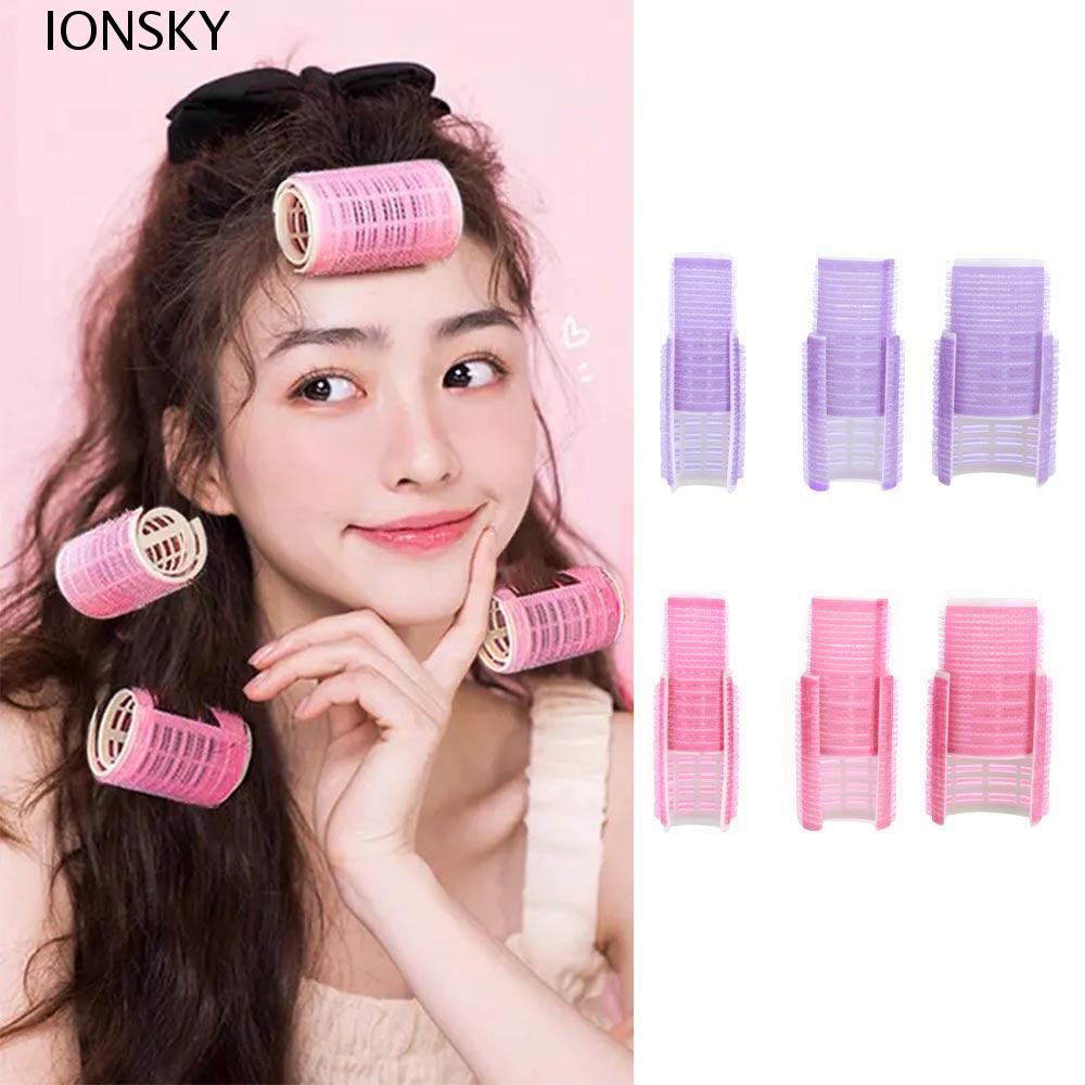 Ionsky ลูกกลิ้งผม Fixable แบบพกพา Fluffy Air Bangs Hairdressing ...