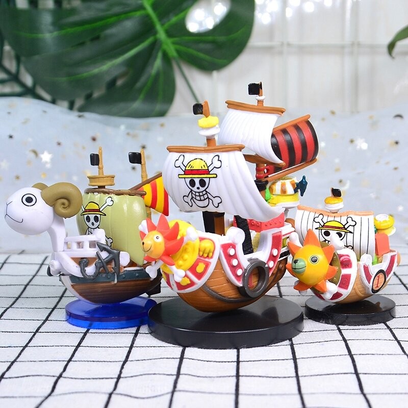 โมเดลเรือโจรสลัด Thousand Sunny PVC Going Merry จากอนิเมะ One Piece ฟิก ...