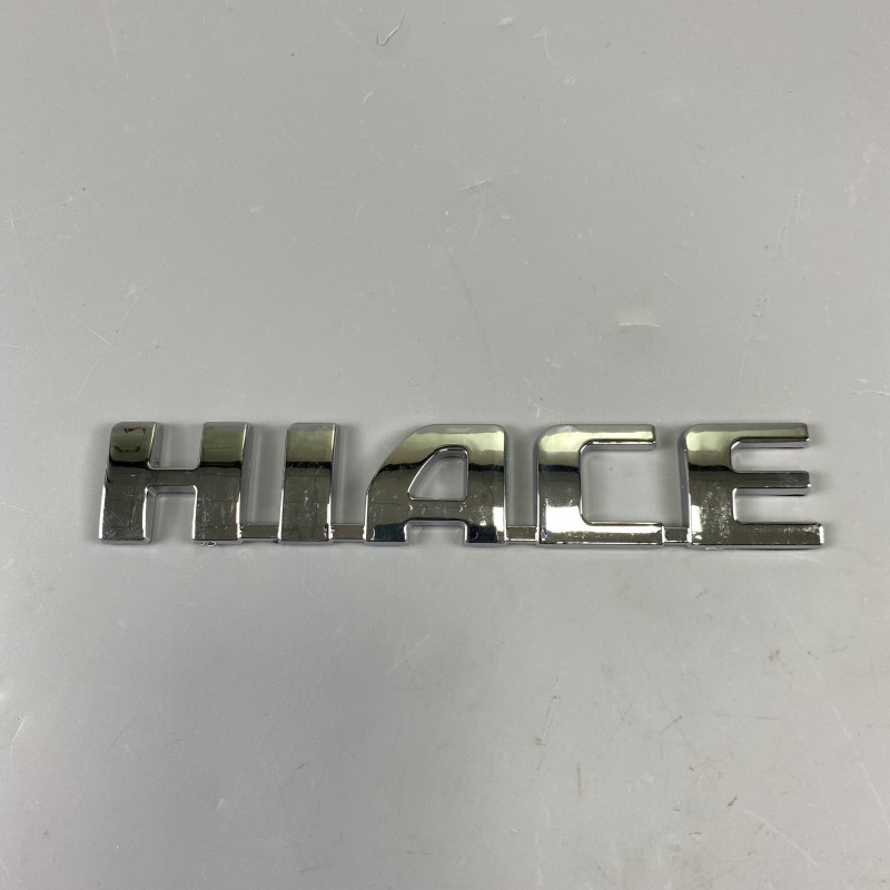 Hiace พลาสติก ABS Chrome Auto รถด้านหลังหมายเลข/โลโก้ตัวอักษร Badge ...