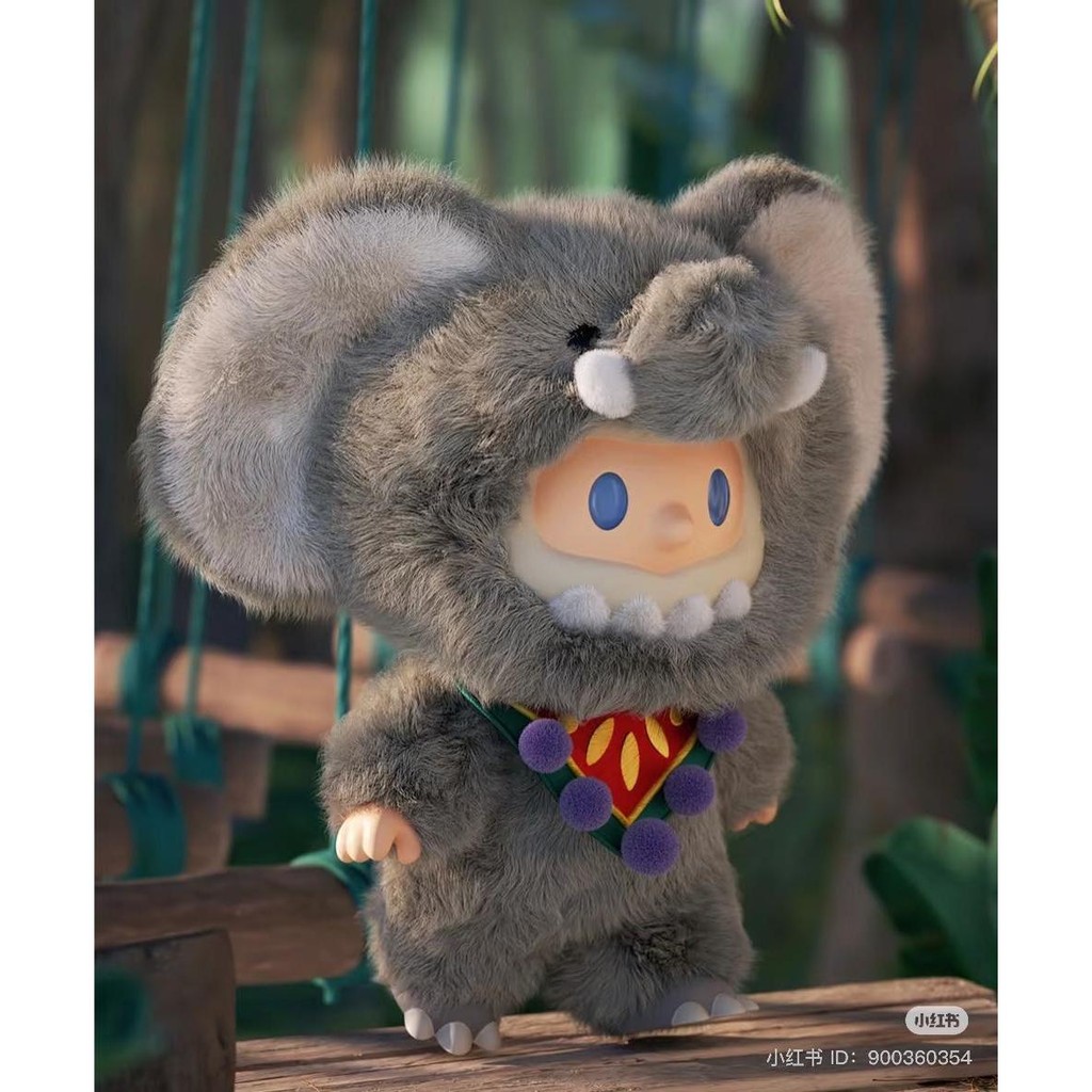 Bob Baby Elephant Beast 17 ซม.ไวนิลรูปตุ๊กตาเครื่องประดับ Big Baby Lift ...