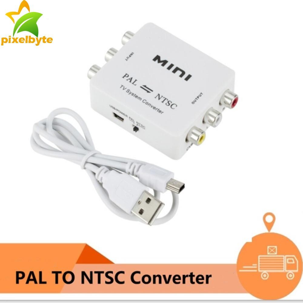 Pixelbyte PAL ถึง NTSC Converter, กล่องเชื่อมต่อการแปลงสัญญาณ, ตัวแปลงวิดีโอเรียบง่าย NTSC ถึง ...