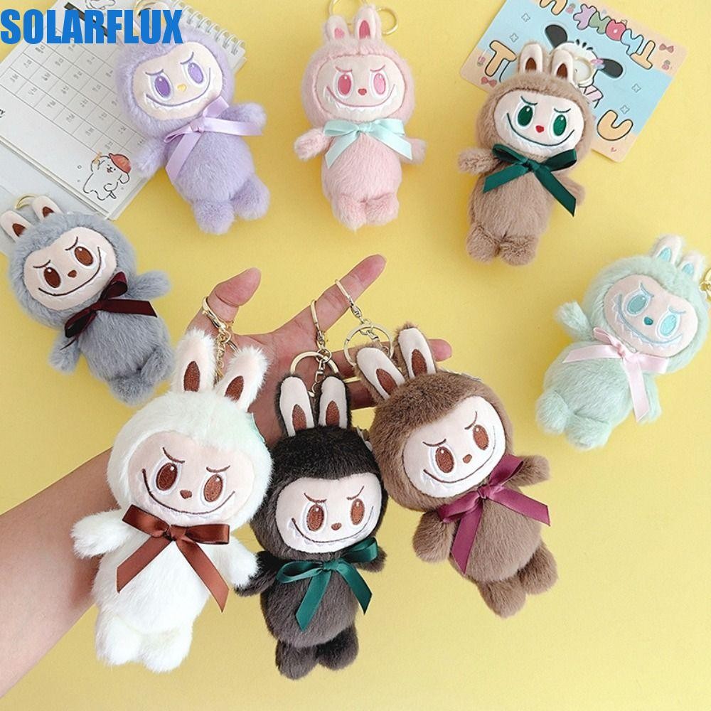 Solarflux Labubu ตุ๊กตาตุ๊กตา, Daisy Mokoko Zimomo Key Chain, Kawaii ...
