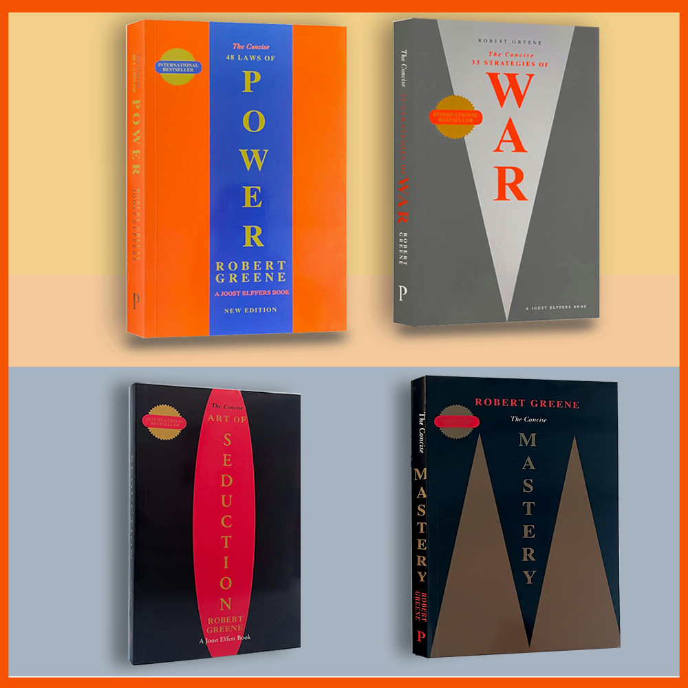 Robert Greene Books Collection หนังสือกลยุทธ์ The Concise 48 Laws of ...