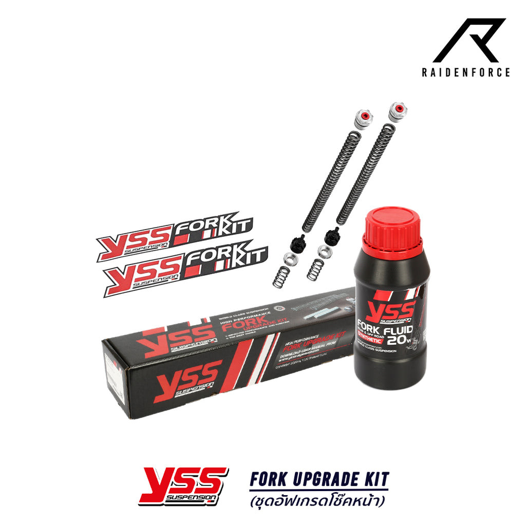 ชุดอัพเกรดโช้คหน้า YSS Fork Upgrade Kit Yamaha Grand Filano125'14-24 ...