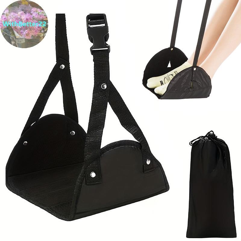 ด้วยดีกว่า 1PC ปรับความสูงเท้า REST เครื่องบิน Footrest คุณภาพสูงโฟมแบบ ...