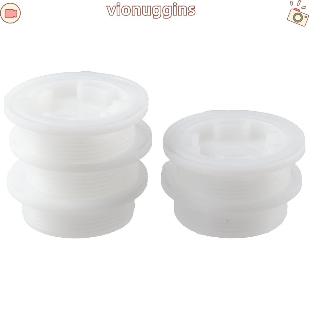 Vionuggins 5PCS Bung Caps, 2 นิ้วสีขาว 2 Poly Plug,คุณภาพสูงพลาสติกPoly ...