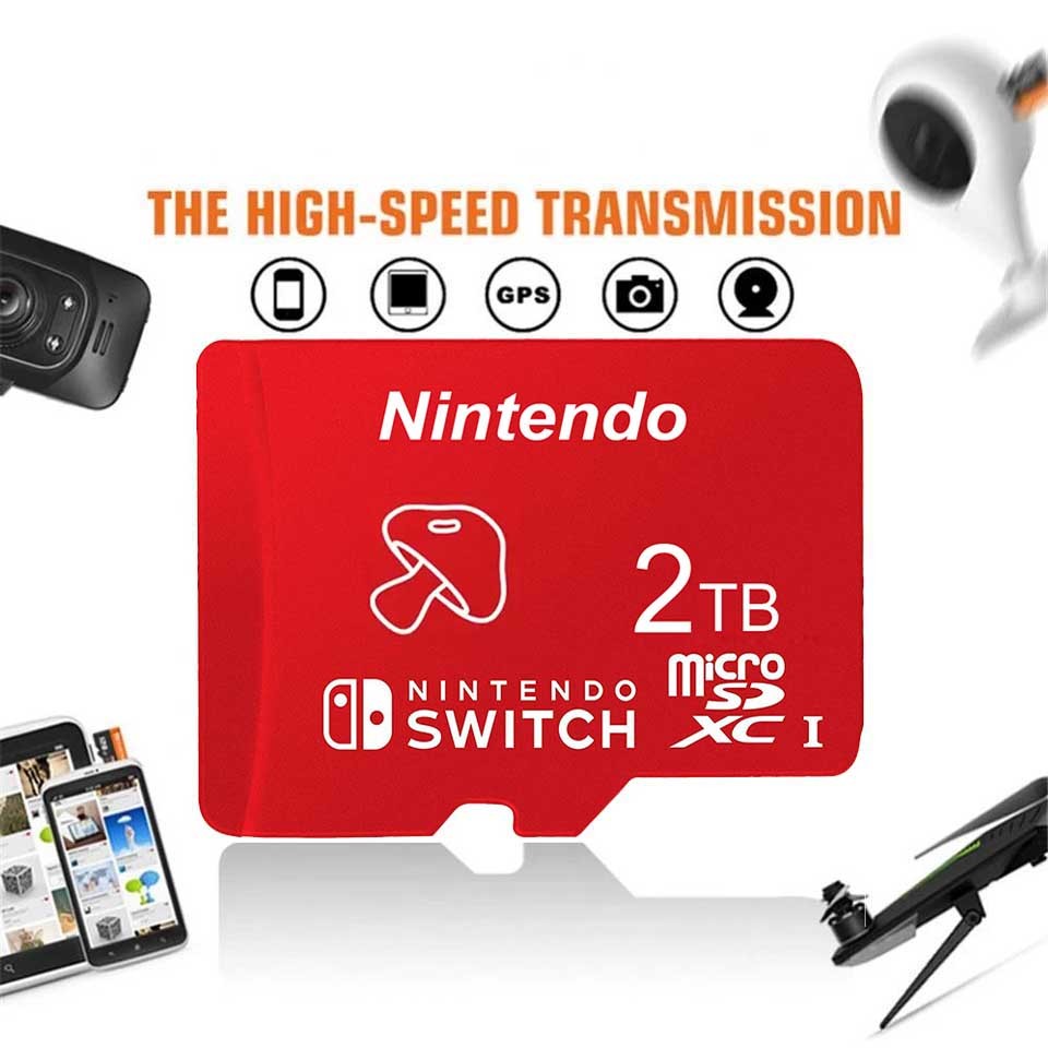 Nintendo Switch การ์ดหน่วยความจํา micro Card 2TB 1TB 512GB 400GB 256GB ...