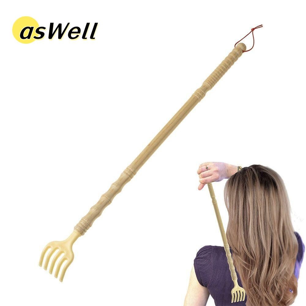ASWELL ไม้ Back Scratcher, ไม้ยาว Reach Back Scratcher Stick, คุณภาพสูง ...