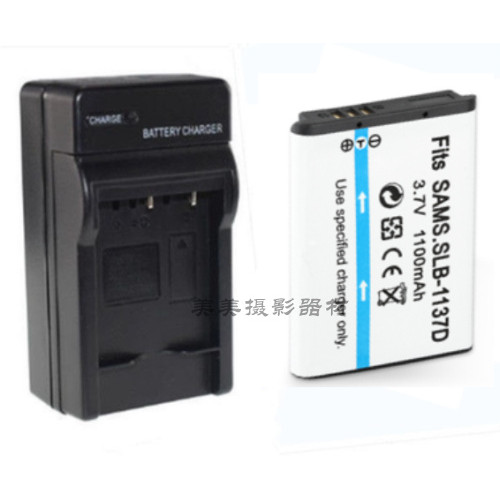 เหมาะสําหรับ Samsung NV40 NV106 NV11 NV100HD กล้องดิจิตอล SLB-1137D ...