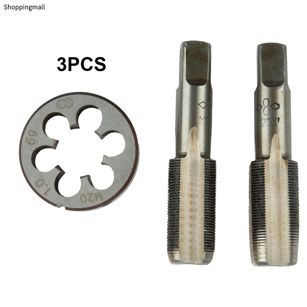 [BETL] Hss M20 x 1 มม. Taper & Plug Tap & M20 x 1 มม. Die Metric Thread ...
