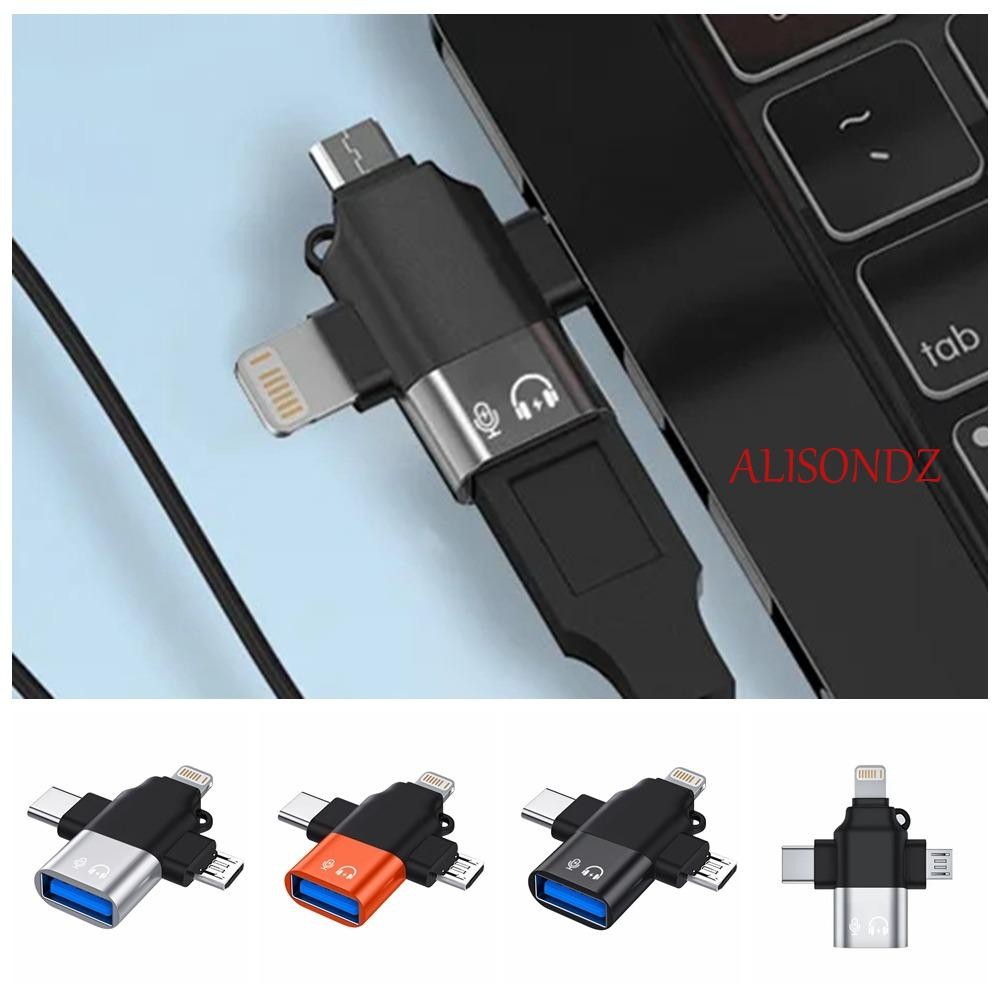 Alisondz 3 in 1 OTG Converter, USB 3.0 Type C 3 in 1 OTG อะแดปเตอร์ ...