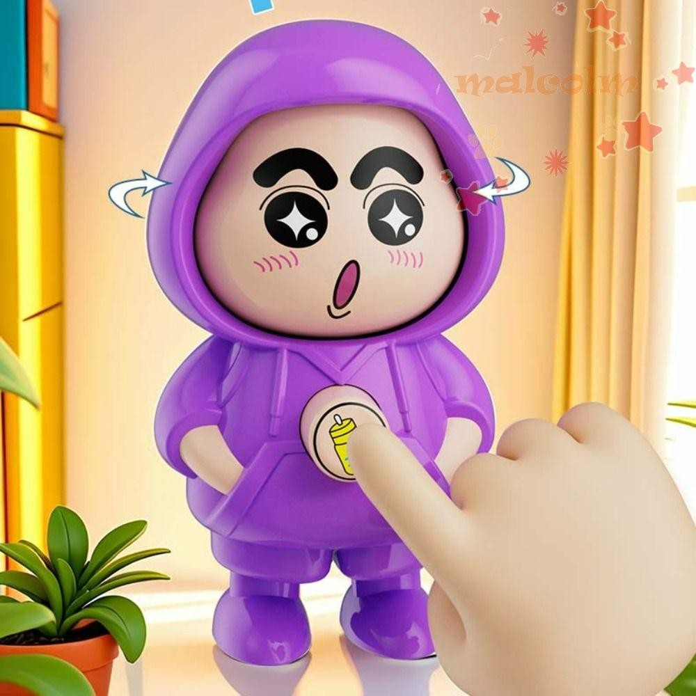 MALCOLM Shin-chan Face Makeup Toy, พลาสติกสไตล์จีน Crayon Shin-chan ...