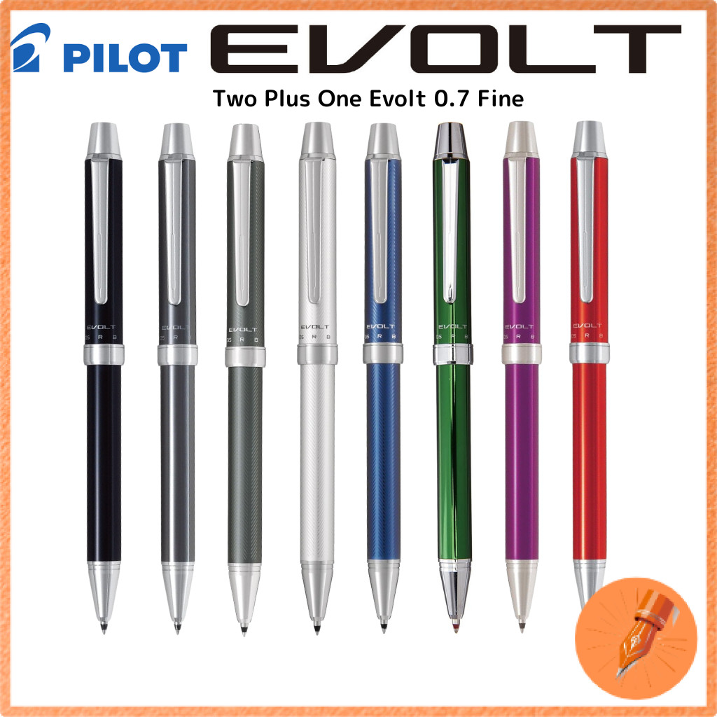 Pilot 2 in 1 EVOLT Dual Color Pen and Mechanical Pencil | Shopee Thailand