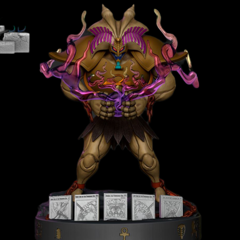 Yu-Gi-Oh Dark Archmage Model GK White Mold splement ความแม่นยำสูง vlek ...