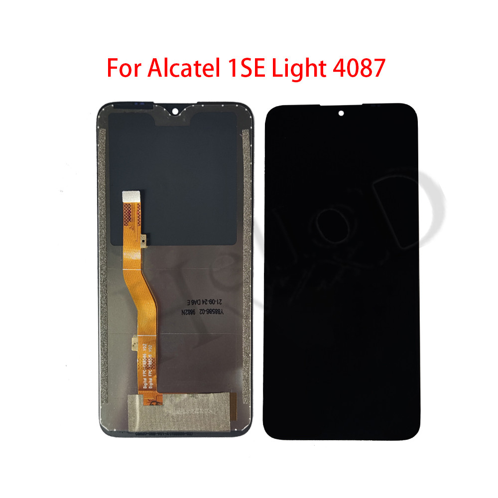 Alcatel Alcatel 1SE Light 4087 ชุดหน้าจอหน้าจอสัมผัส LCD จอแสดงผล LCD ...