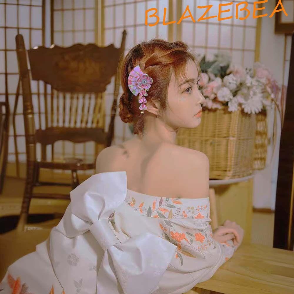 Blazebea กิ๊บกิโมโนซากุระ,ดอกไม้ซากุระพู่พัดลมกิ๊บ,น่ารักHanfuพัดลมกิ๊บกิโมโนกิ๊บสไตล์โบราณ ...