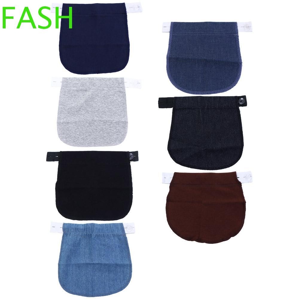 Fash เข็มขัดตั้งครรภ์แบบพกพาผู้หญิงเอวขยายปรับยาวกางเกงขยายผ้า | Shopee ...