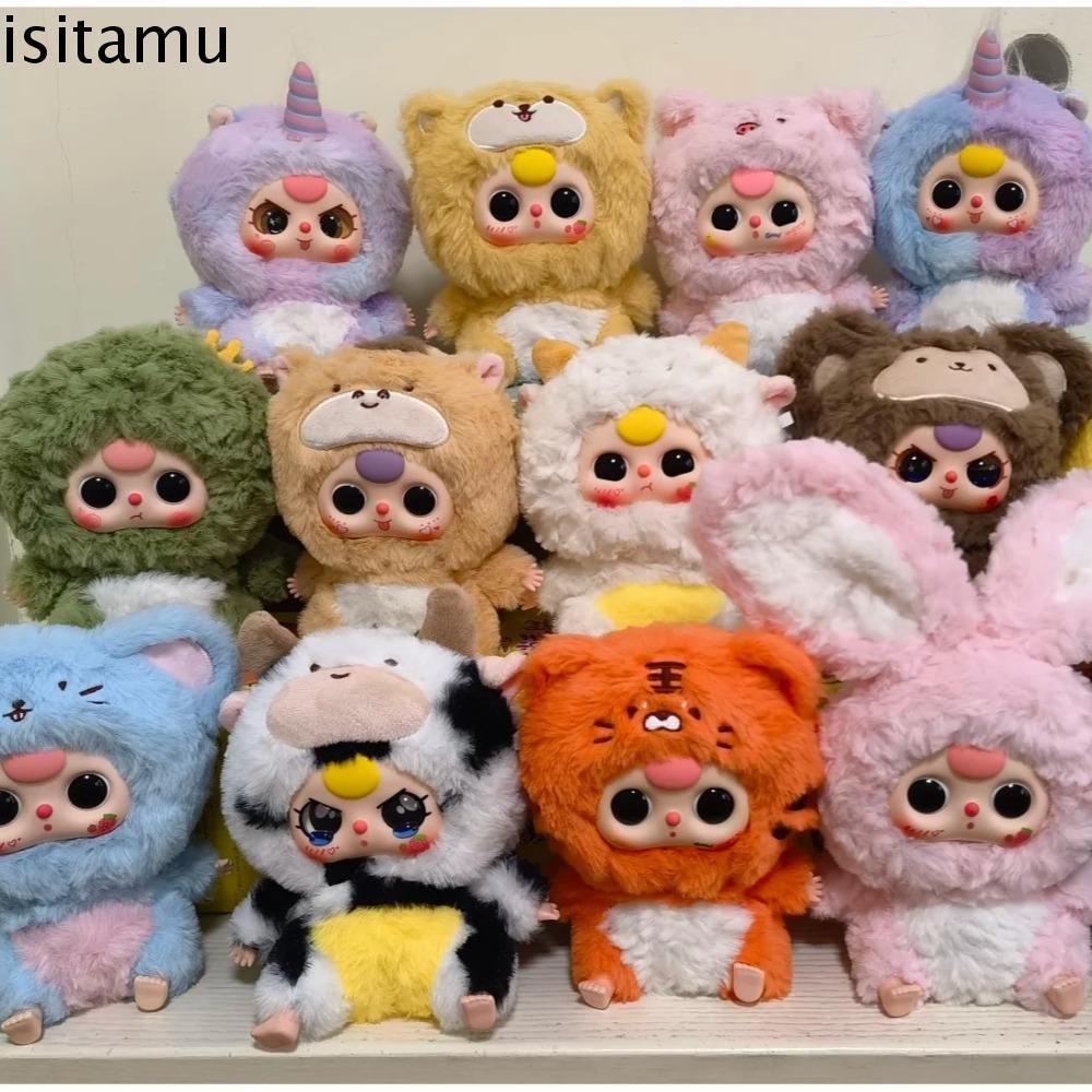 Isitaft Baby Three Plush Doll, Zodiac Series การ์ตูนสัตว์ 20 ซม. Baby ...