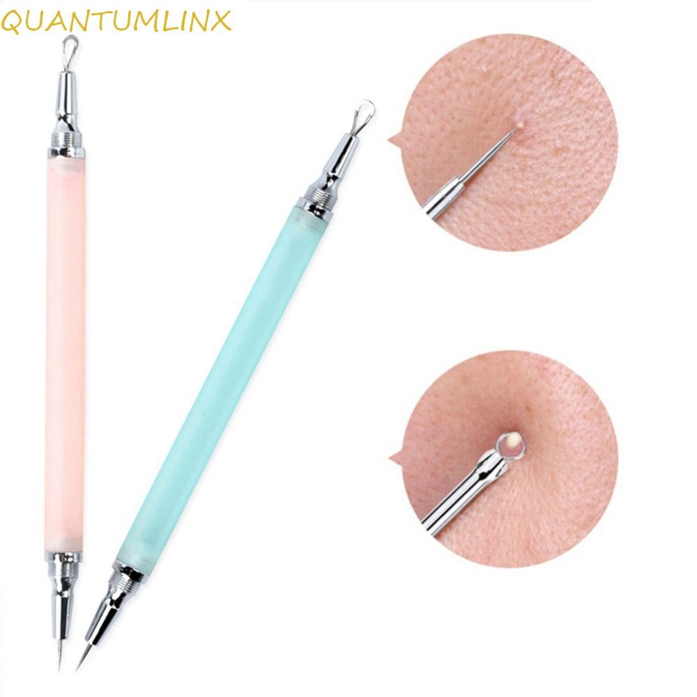 Quantuml Double-Head Blackhead Remover, สแตนเลส Pore Cleaner เข็มสิว ...