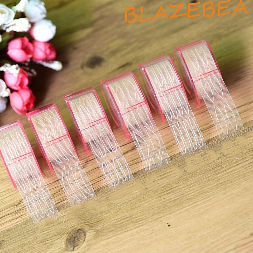 Blazebea ลูกไม้สติกเกอร์ตา Big Eye Olive Half Moon ที่มองไม่เห็นลูกไม้วาง Eye Lift แถบเครื่องมือ ...