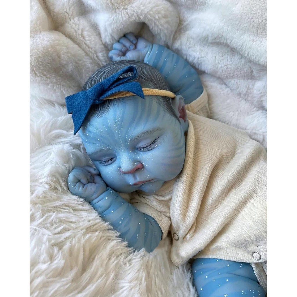 19 นิ้ว Reborn ตุ๊กตา Avatar Glow-in-the-Dark ตุ๊กตา 48 ซม. Avatar ...