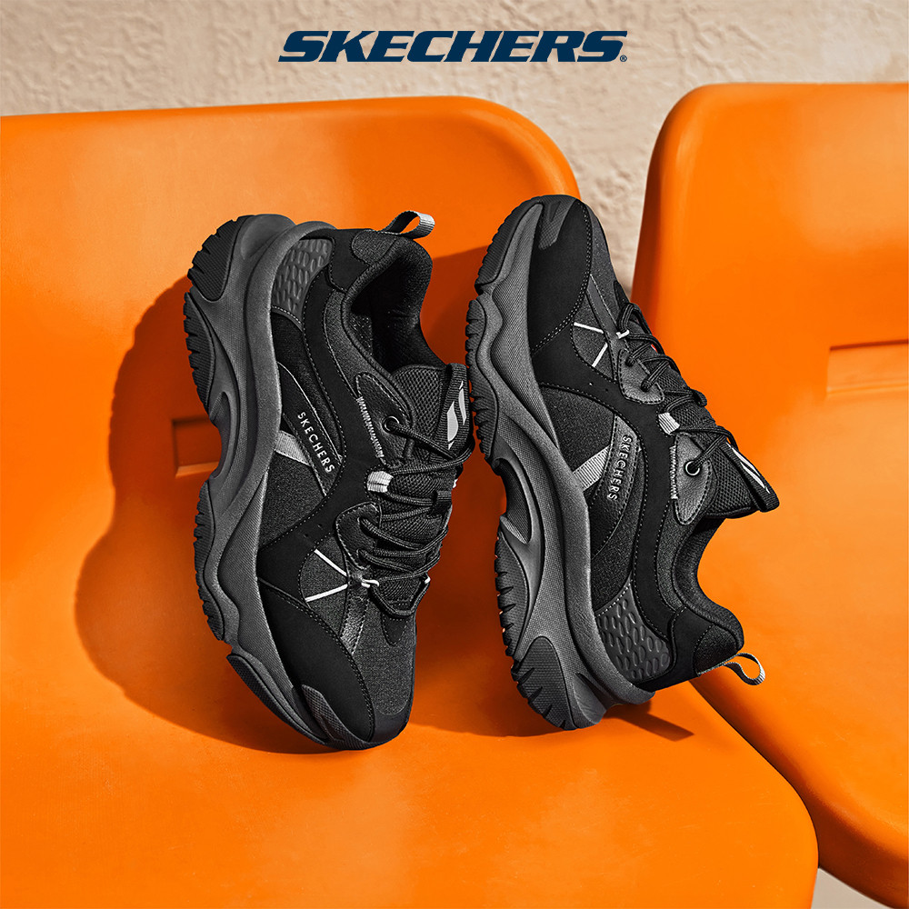 Skechers สเก็ตเชอร์ส รองเท้า ผู้ชาย Street Moonhiker Shoes - 183185-BBK ...