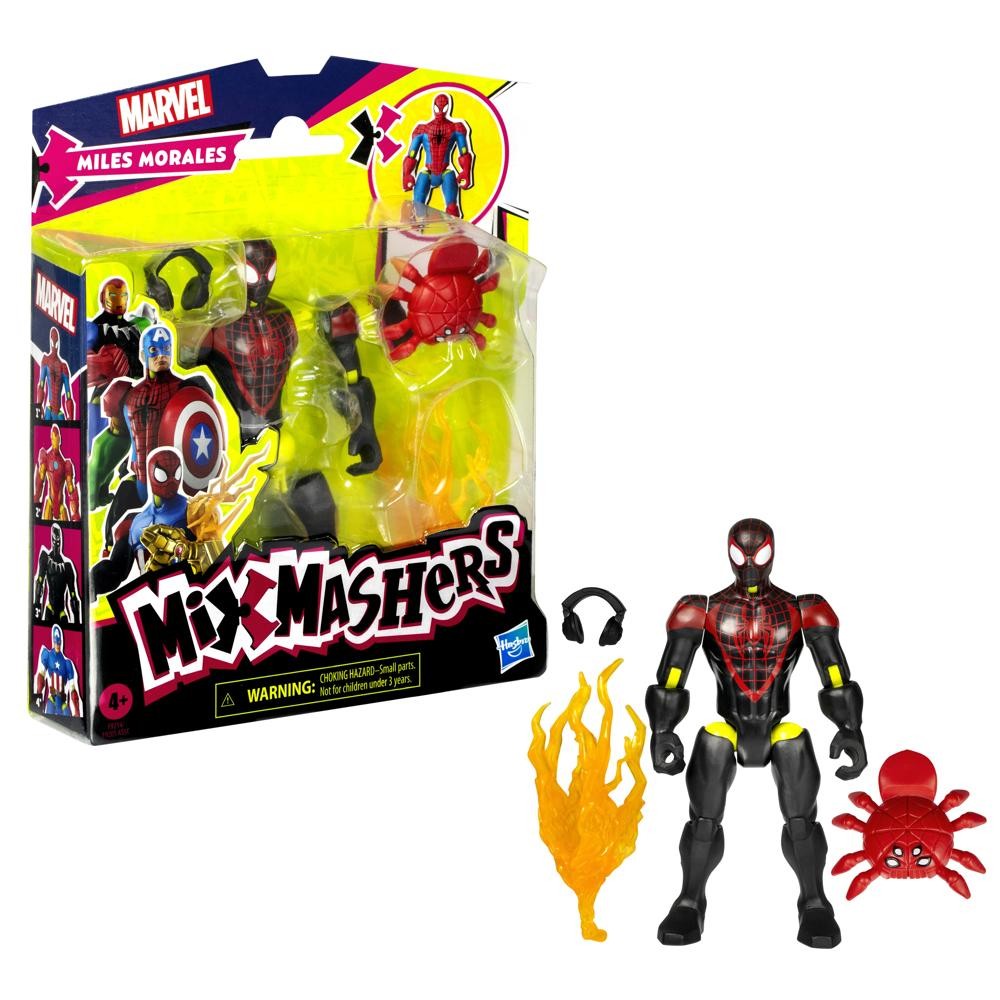 AVENGERS MIXMASHERS MILES MORALES BASIC FIGURE ของเล่น โมเดล ฟิกเกอร์ ...