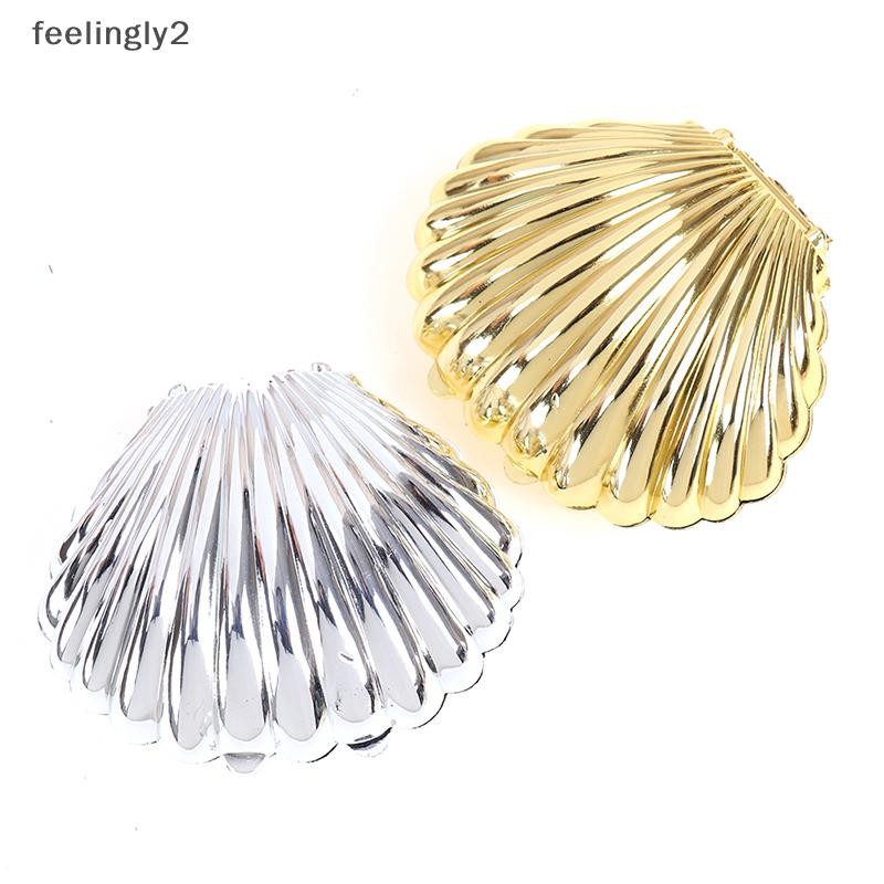 {HotJan} 1pc ของขวัญขนมแต่งงานกล่องเปลือกพลาสติกโปรดปรานปาร์ตี้ ...