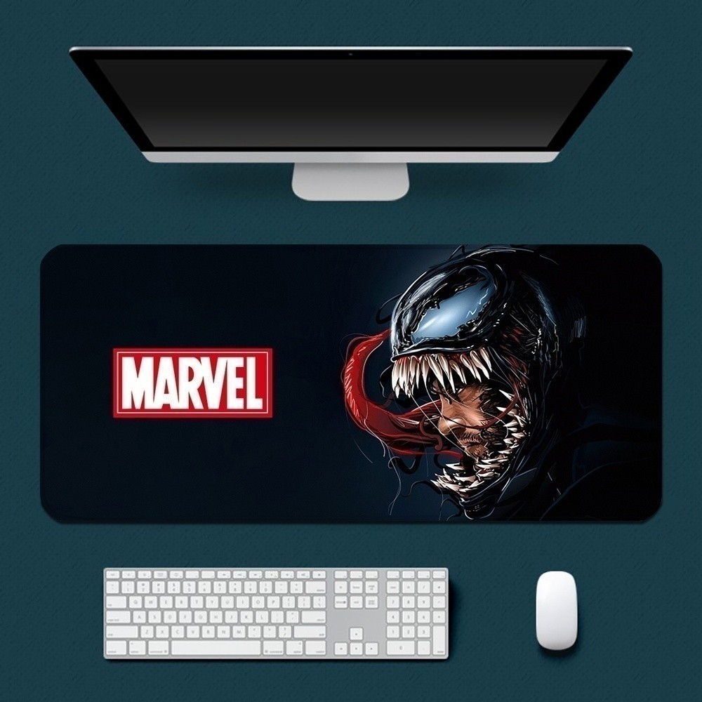 Venom Marvel Mousepad HD พิมพ์คอมพิวเตอร์ Gamers ล็อคขอบแผ่นรองเมาส์กัน ...