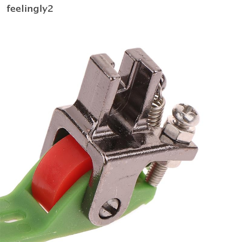 {HotJan} จักรเย็บผ้าอุตสาหกรรมสากลหนังลูกกลิ้งล้อ Presser เท้าแบนรถผ้า ...