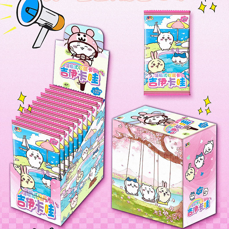 Chikawa Chiikawa Chiikawa Trading การ์ดคอลเลกชันการ์ดหนาขนาดเล็กแปด ...