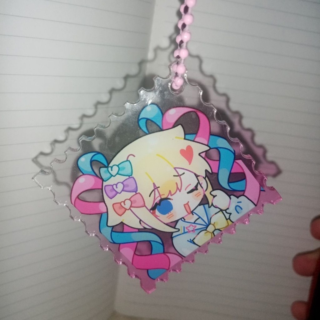 Needy GIRL OVERDOSE อะนิเมะพวงกุญแจผู้หญิงตลกอะคริลิค Key Chain Man Key ...