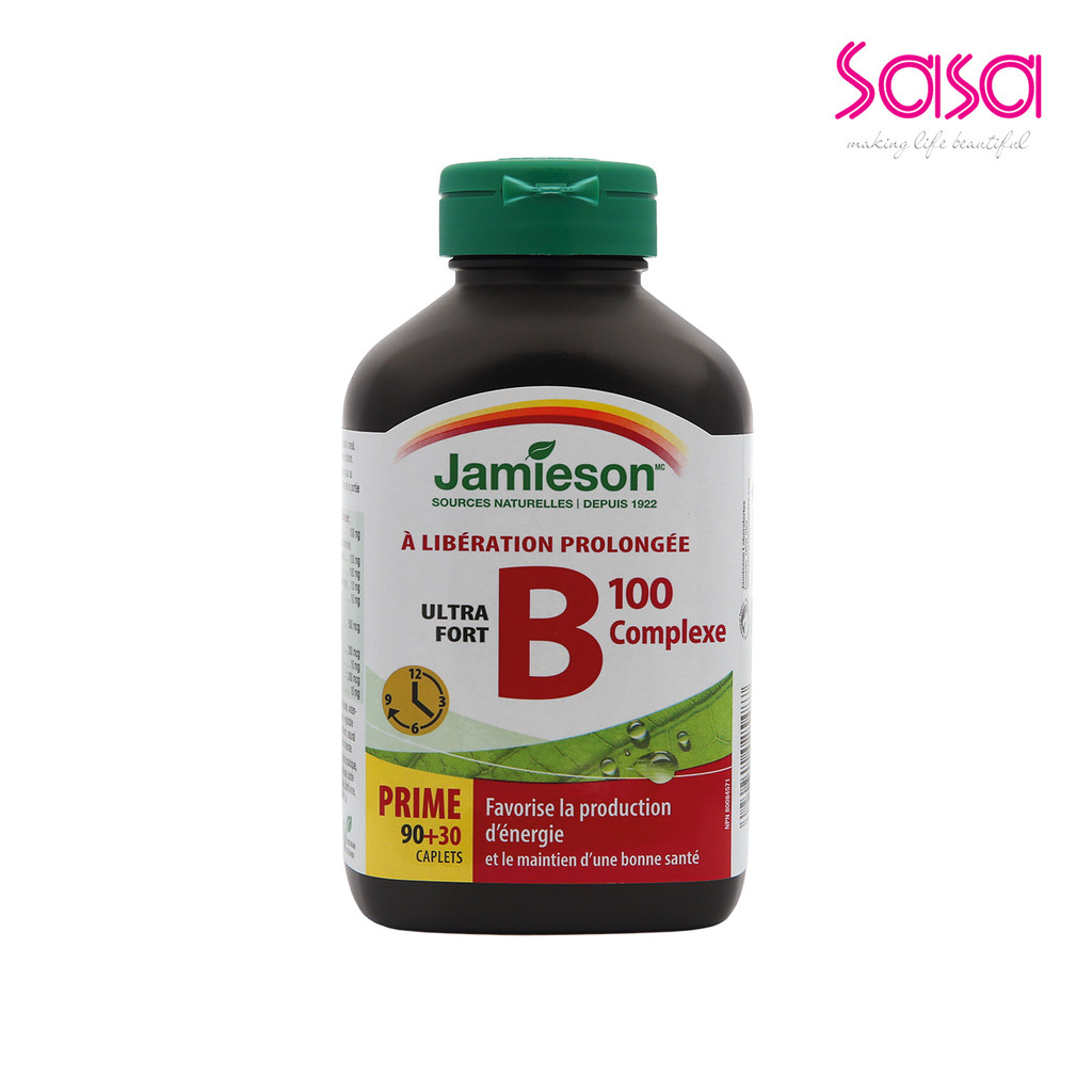 JAMIESON B Complex 100 Time Release 120Cap | Shopee Thailand