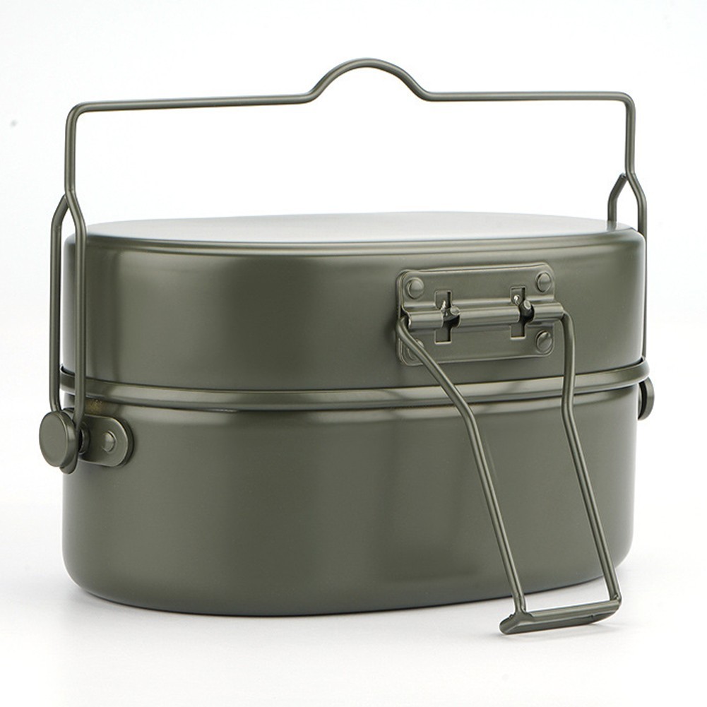 【ALLM】Lightweight Aluminum Lunch Box with Double Rivet Reinforcement ...